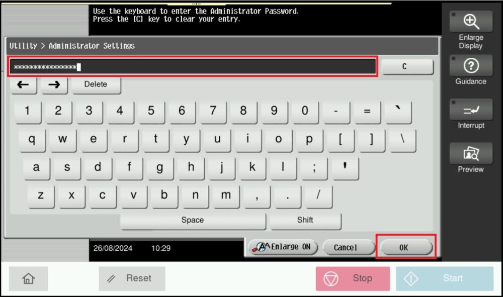 How to Change IP Address on the Machine Control Panel - Konica Minolta+ ...
