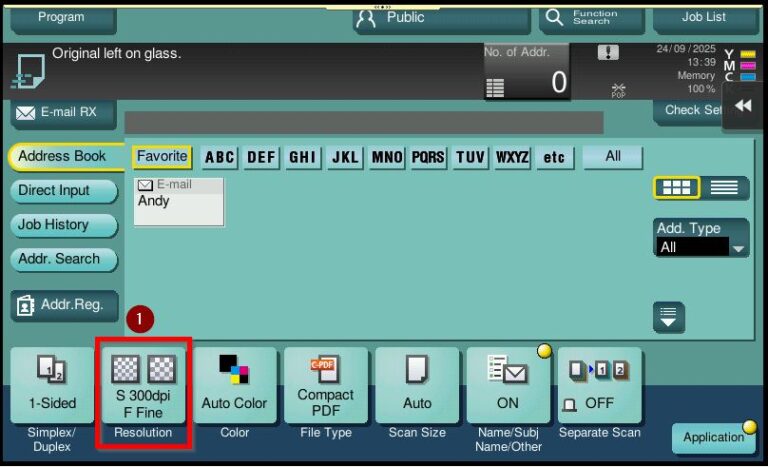 How To Change Scan Resolution For Scanning - Konica Minolta+ Assist